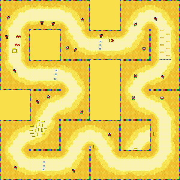 Gba Yoshi Desert R - Mario Kart PC