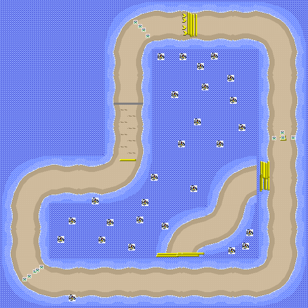 DS Cheep Cheep Beach - Mario Kart PC