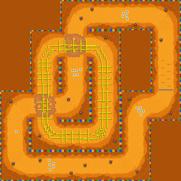 N64 Kalimari Desert R - Mario Kart PC