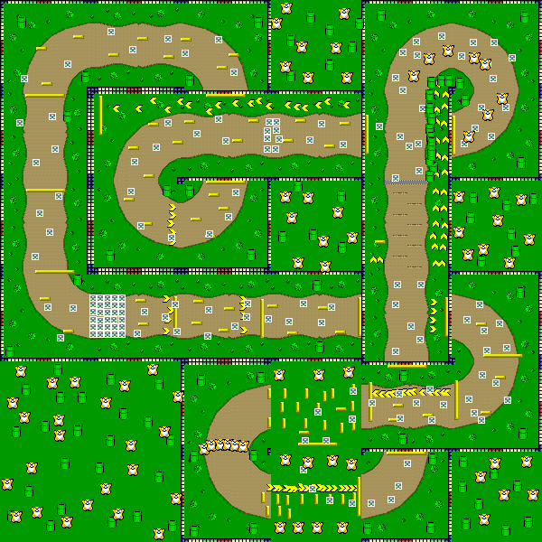 N64 Rainbow Road 2 - Mario Kart PC