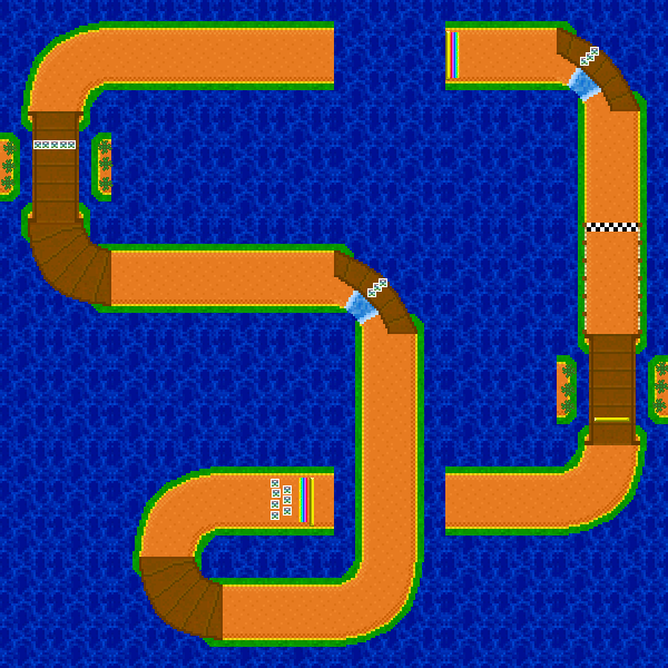 Yoshi Falls - Mario Kart PC