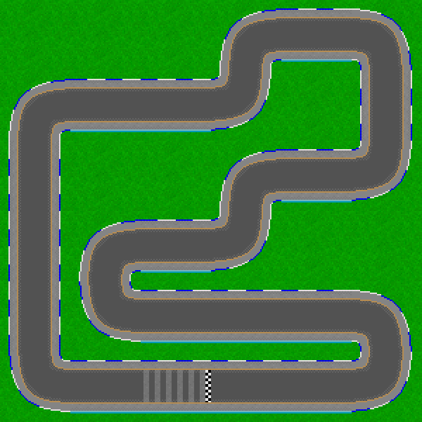 Oxyver track - Mario Kart PC