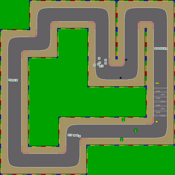 SNES Mario Circuit 5 - Mario Kart PC