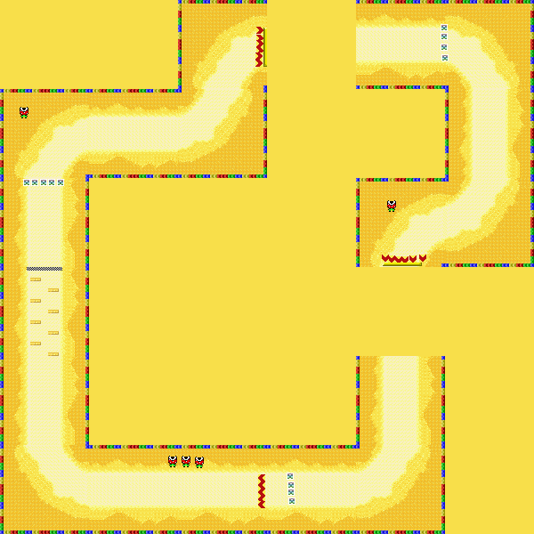 Yoshi Desert - Mario Kart PC