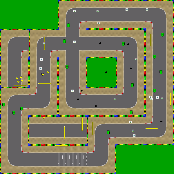 Snes mario circuit remake - Mario Kart PC