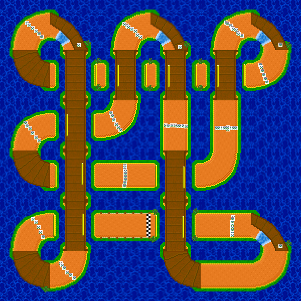 Yoshi Falls - Mario Kart PC