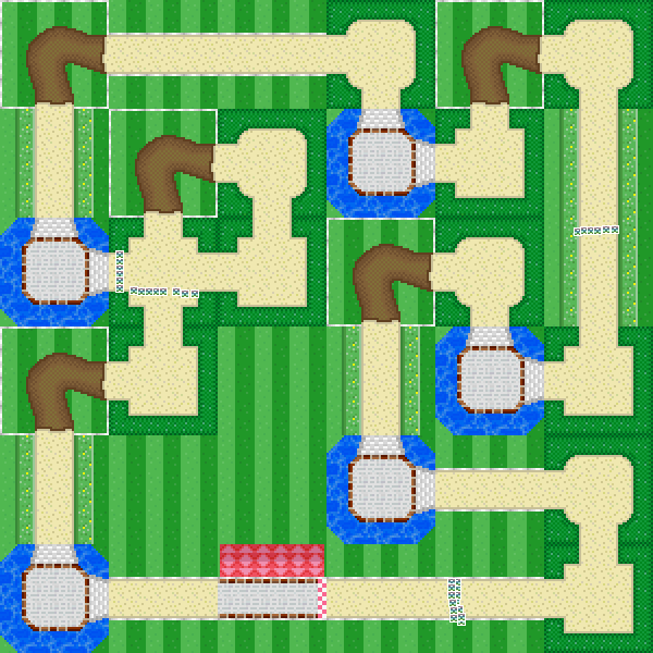 DS ROCKSIDE RIVER 5 - Mario Kart PC