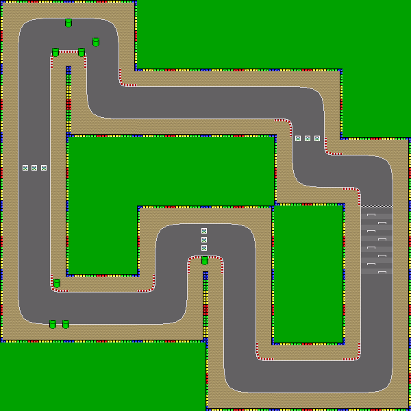 SNES Mario Circuit 1 - Mario Kart PC