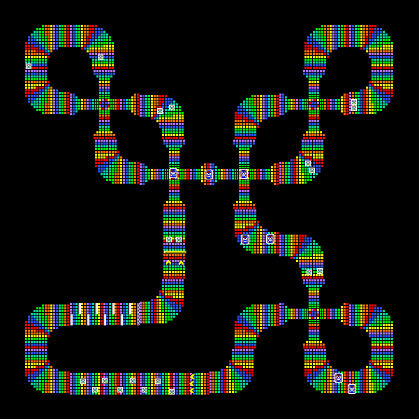 Retro Remix Rainbow Road - Mario Kart PC