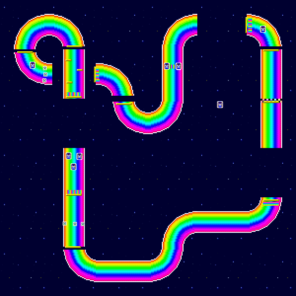 DS Rainbow Path - Mario Kart PC