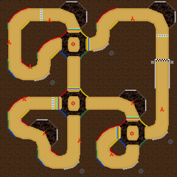 Luigi Stadium - Mario Kart PC