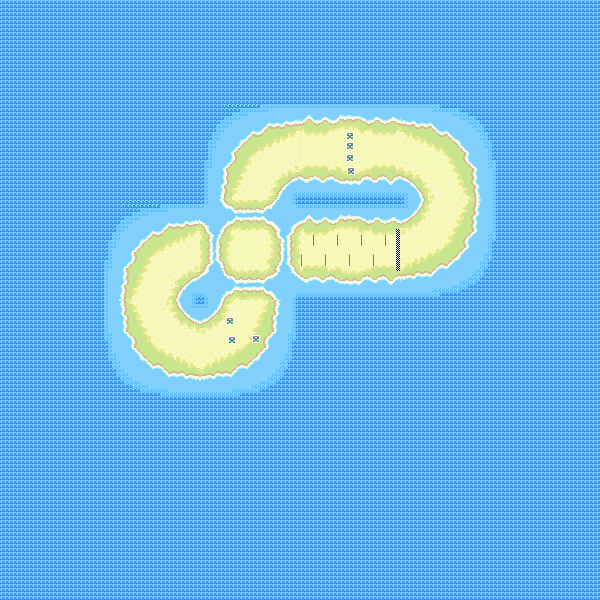 figure-8 beach - Mario Kart PC