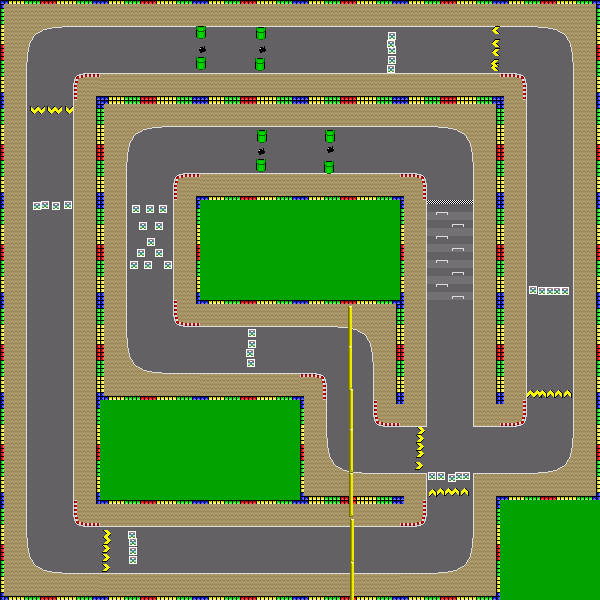 SNES Mario Circuit 1 - Mario Kart PC