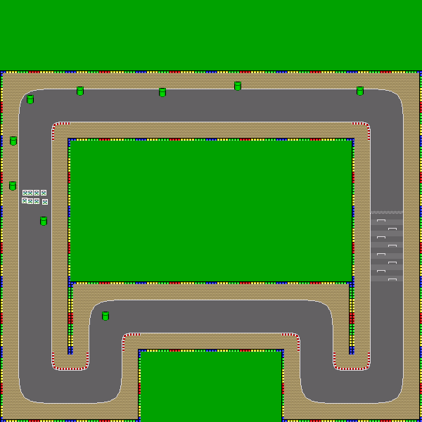 SNES Mario Circuit 1 - Mario Kart PC