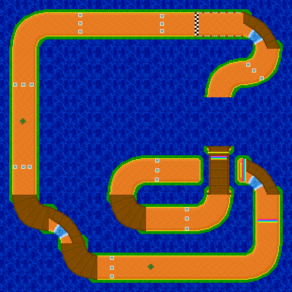 RMX Yoshi Falls - Mario Kart PC