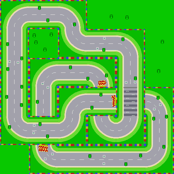 Mario Speedway - Mario Kart PC