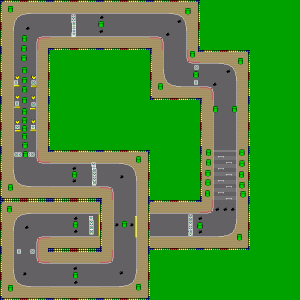 SNES Mario Circuit 4 - Mario Kart PC