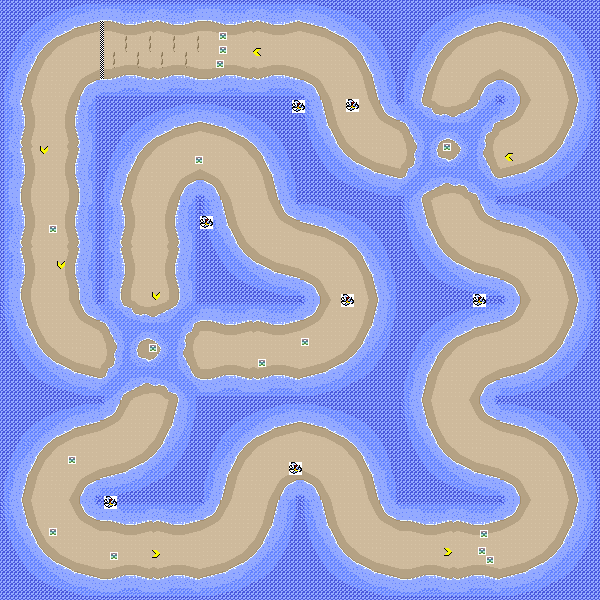 Tropical Beach - Mario Kart PC