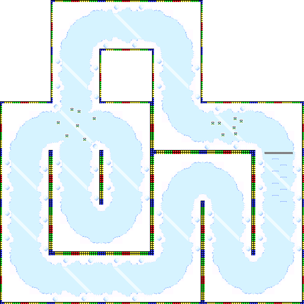 Loops on ice - Mario Kart PC