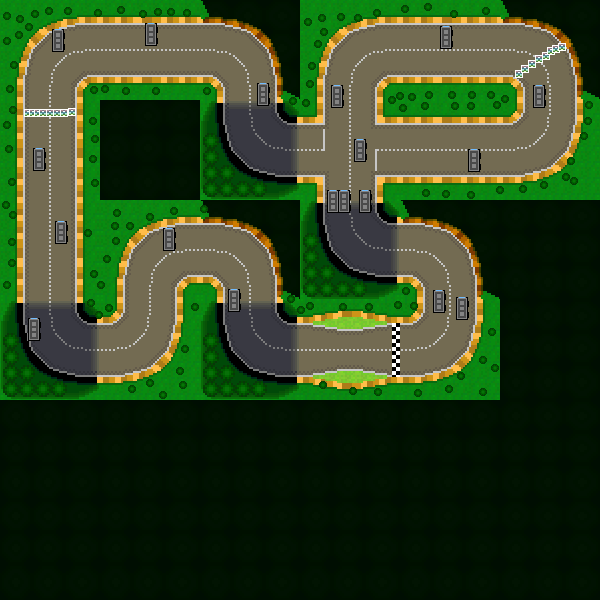 in the traffic-light - Mario Kart PC