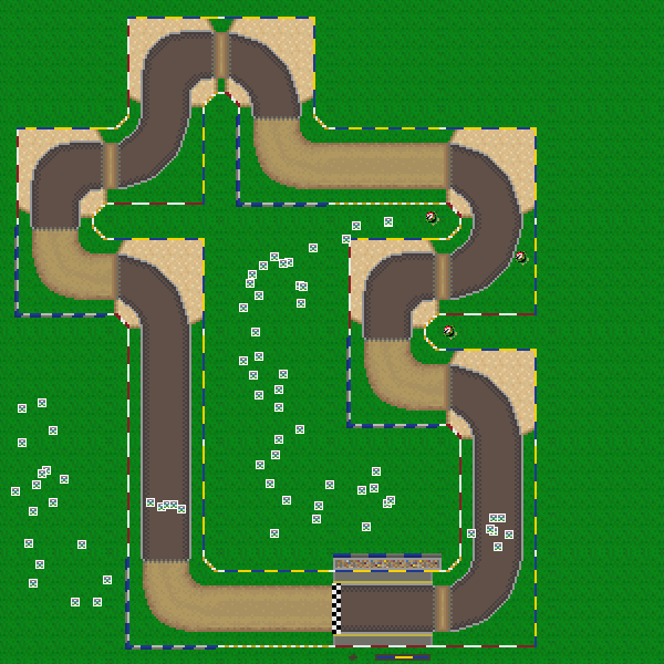 GCN Yoshi circuit - Mario Kart PC