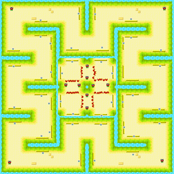 Yoshi Desert - Mario Kart PC