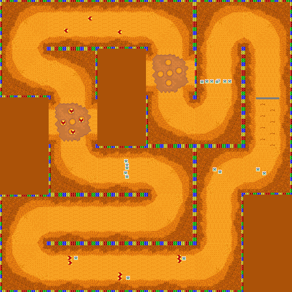 GBA sunset wilds - Mario Kart PC