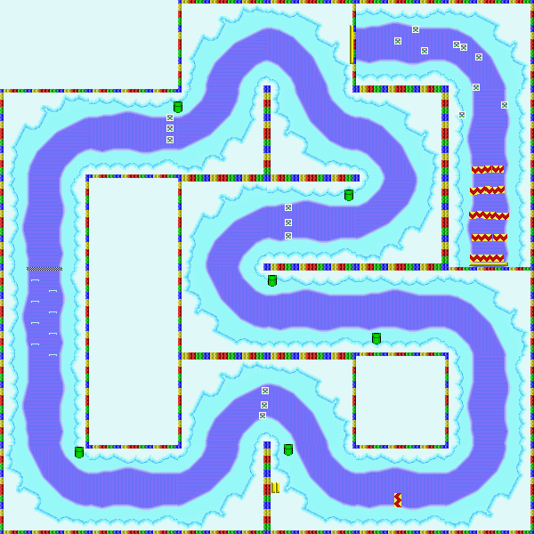 GBA Snow Land (Quick Mode) - Mario Kart PC