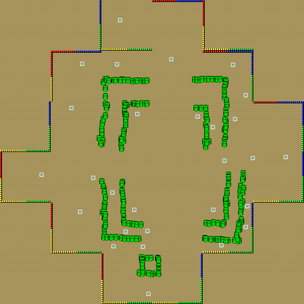 SNES Battle Course 1 (Quick Mode) - Mario Kart PC