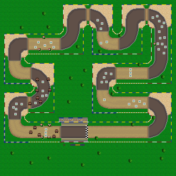 mk double dash mario circute - Mario Kart PC