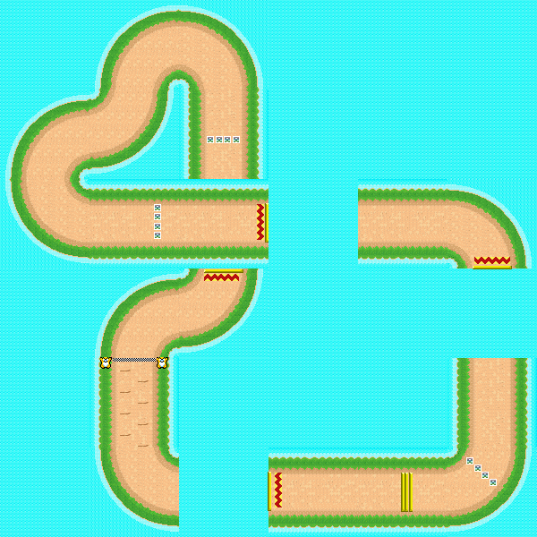 Tropical Coastline - Mario Kart PC