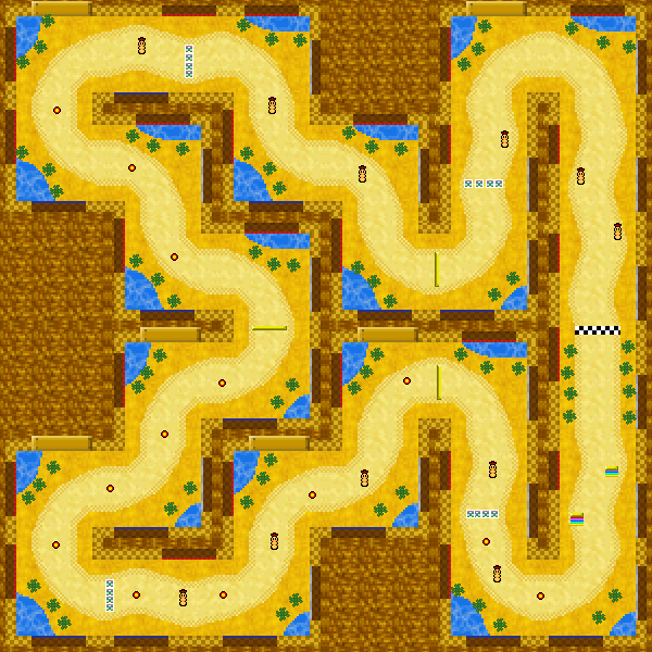 Dangerous Desert - Mario Kart PC