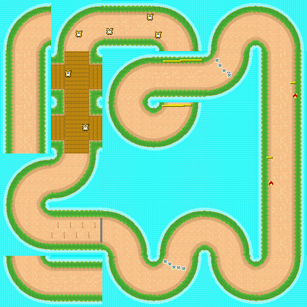 GBA lakeside park pro - Mario Kart PC