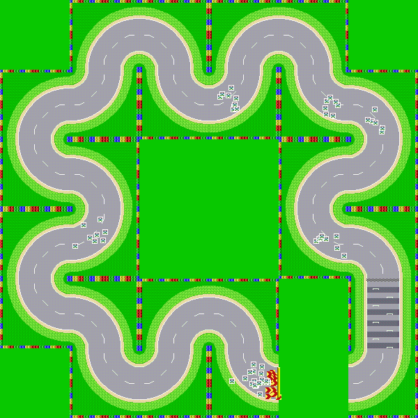 we hate straight lines - Mario Kart PC