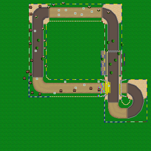 N64 Luigi Raceway - Mario Kart PC