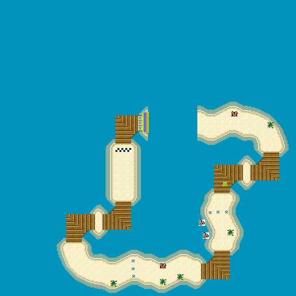 DS Cheep Cheep Beach - Mario Kart PC