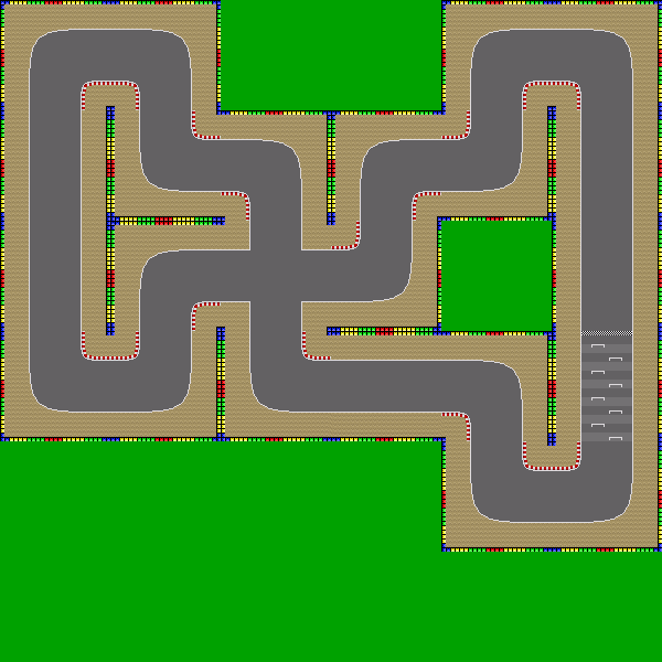 Crossroad Circuit - Mario Kart PC