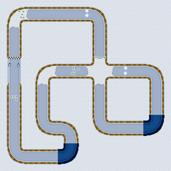 snow kingdom - Mario Kart PC