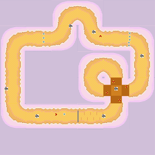 fire flower valcano lake - Mario Kart PC