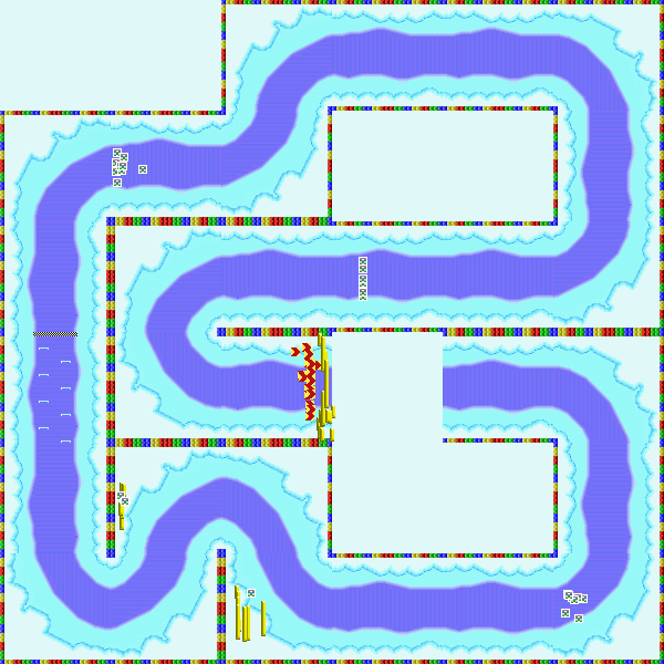 Mk8dx gba snow land - Mario Kart PC