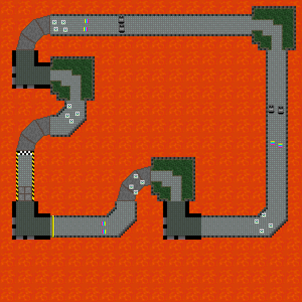 Poppy Kart Circuit 3 Lava Castle - Mario Kart PC