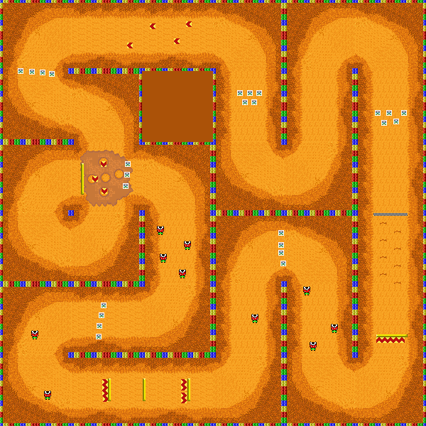 GBA Sunset Wilds - Mario Kart PC