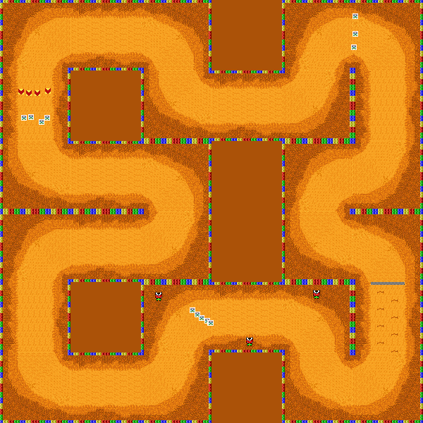 Gba sunset wilds - Mario Kart PC