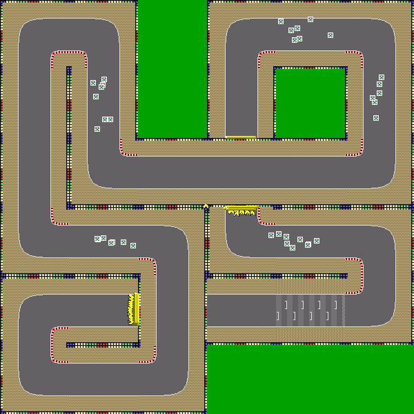 mario circuit 2 snes - Mario Kart PC