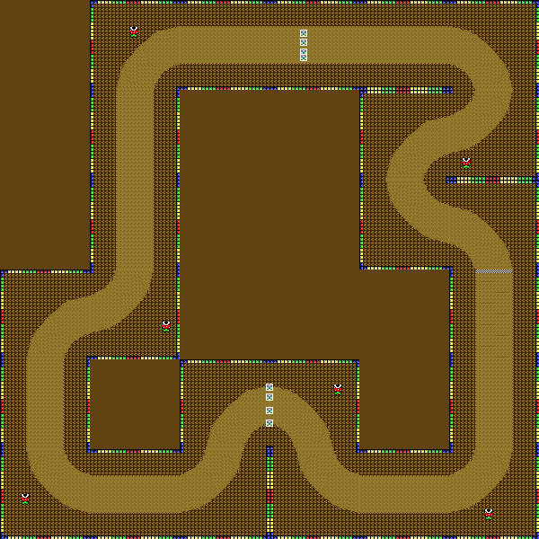 snes choco island 1 - Mario Kart PC