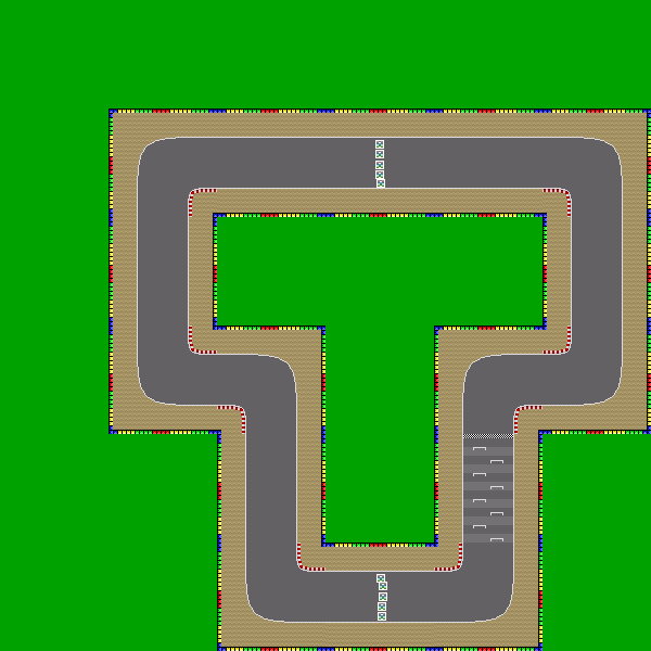 Pro SNES Mario Circuit 1 - Mario Kart PC