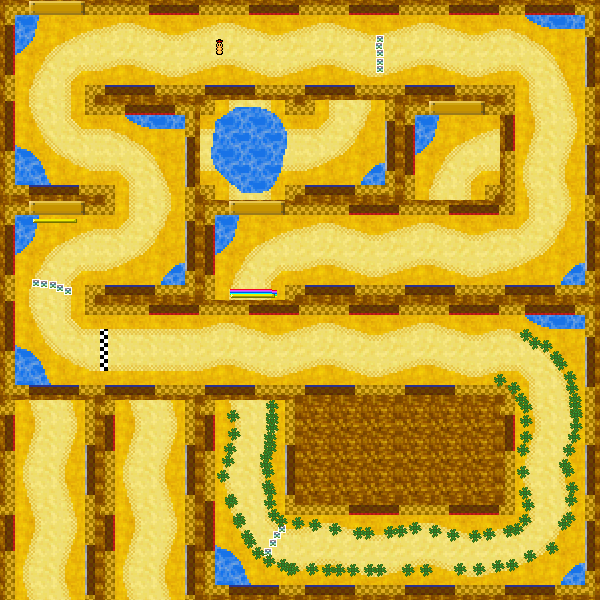 Bone Dry Dunes (Quick Mode) - Mario Kart PC