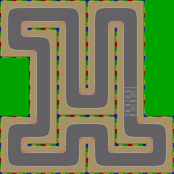 New snes Mario course - Mario Kart PC