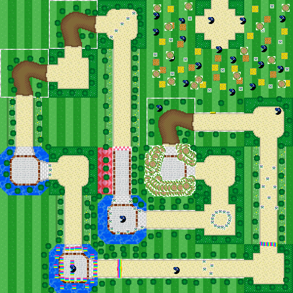 Peach’s Chomp Garden - Mario Kart PC