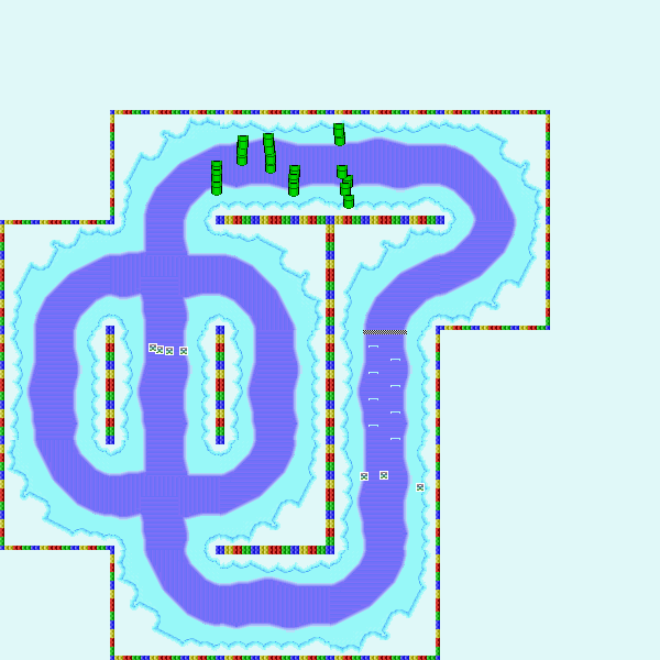 7-DS Deluxe Cascade Kingdom - Mario Kart PC